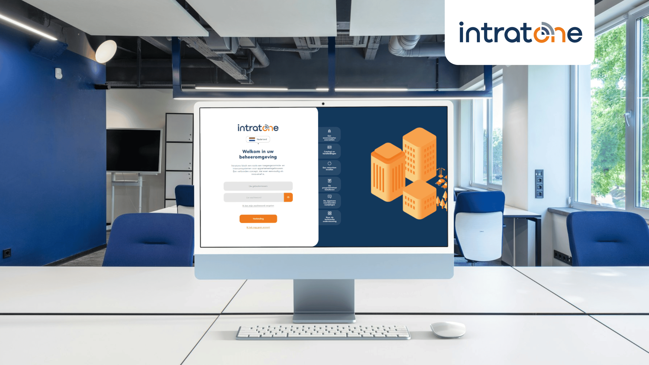 Nieuw design voor de Beheer Portal - Intratone